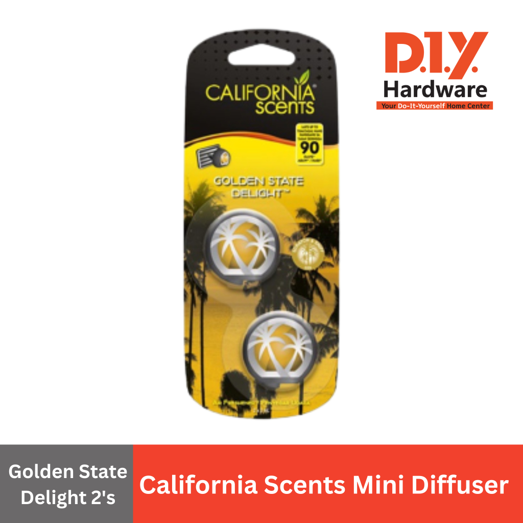 California Scents Mini Diffuser Golden State Delight 2's | Shopee ...