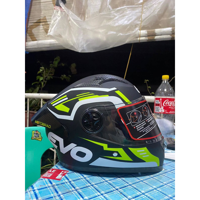 NEON EVO CUSTOMIZED DUAL HELMET W/SPOILER | Shopee Philippines