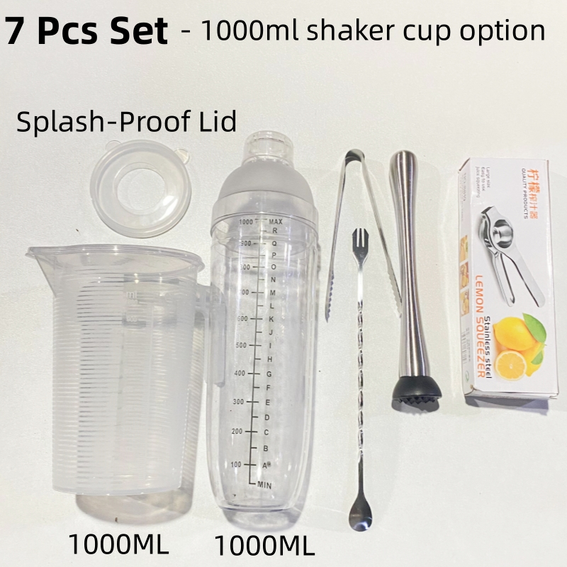 Milk Tea Fruit Tea Making Tools Set-Shaker, Stirrer, Strainer, Ice ...