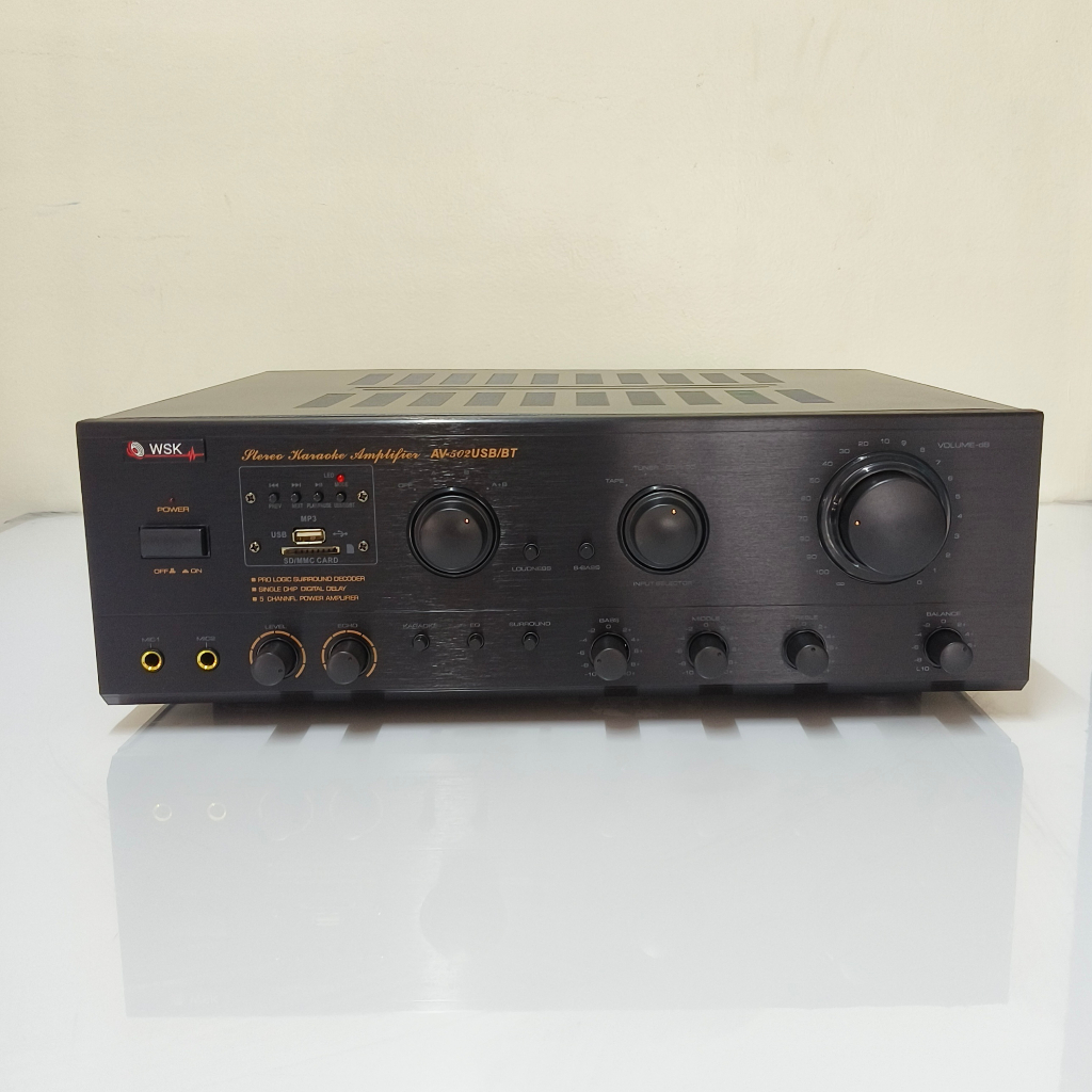 Centrix AV-502 USB/BT Professional Stereo Karaoke Amplifier | Shopee ...