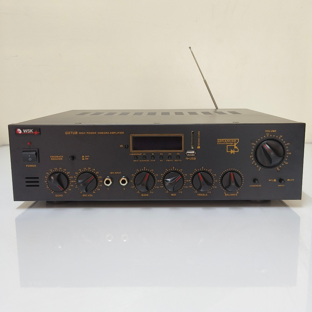 Centrix GX-7UB USB/BT/FM Professional High Power Videoke Amplifier ...