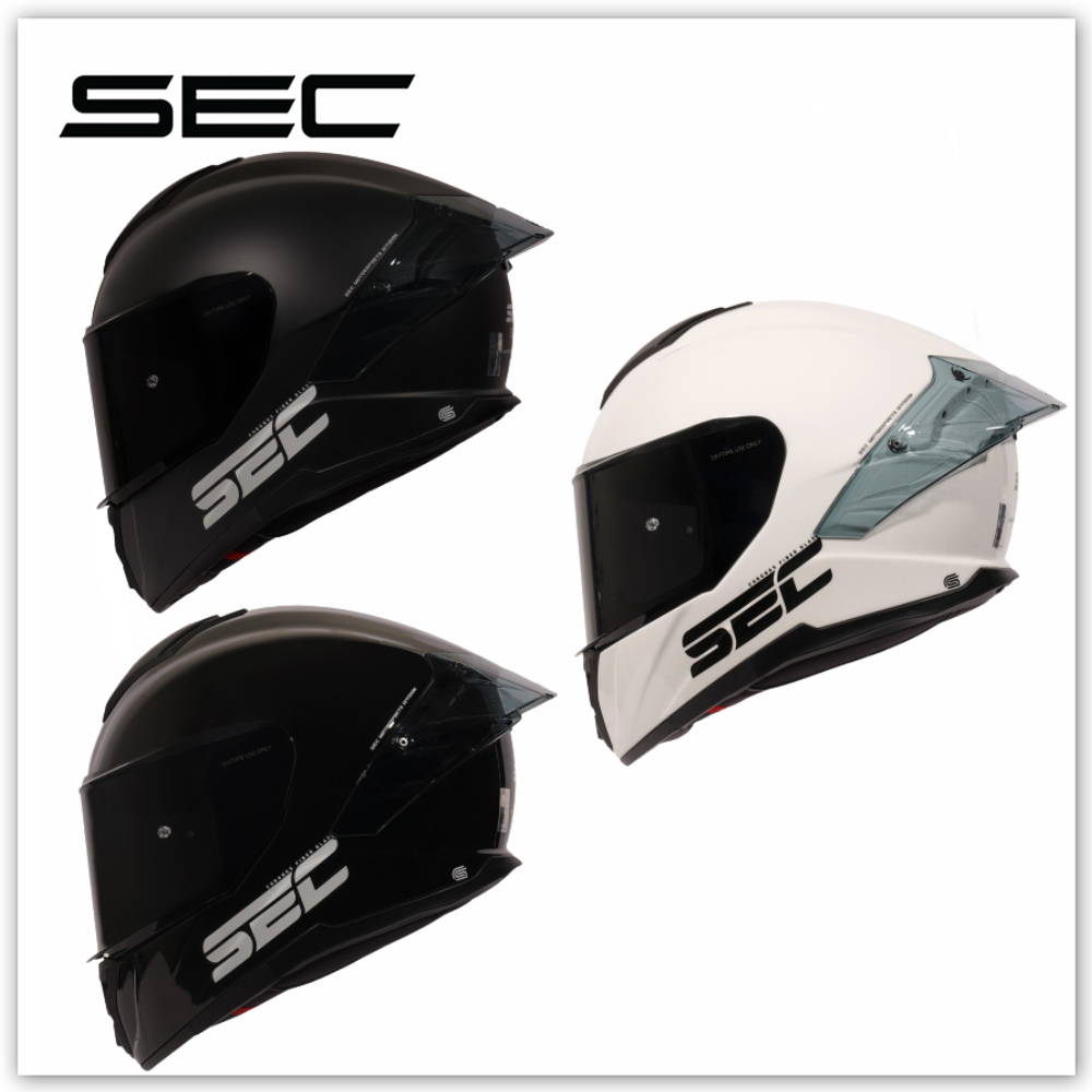 SEC CHRONOS I RaceSpec Matte/Gloss Fullface Helmet (S-XL) | Shopee ...
