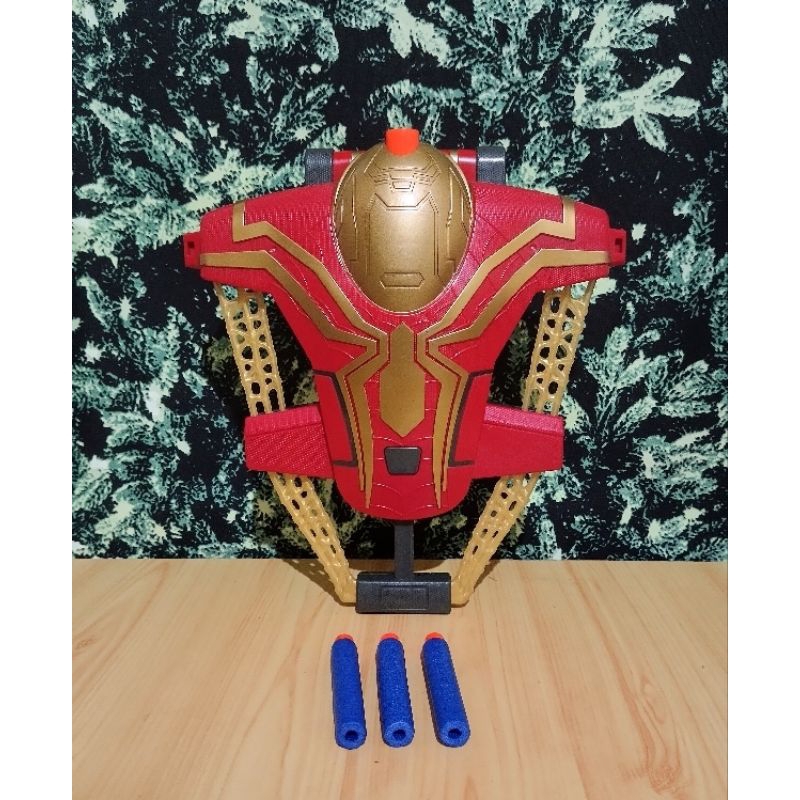 NERF Elite Darts Blaster Spider-Man Web Bolt NERF Blaster - Wrist ...