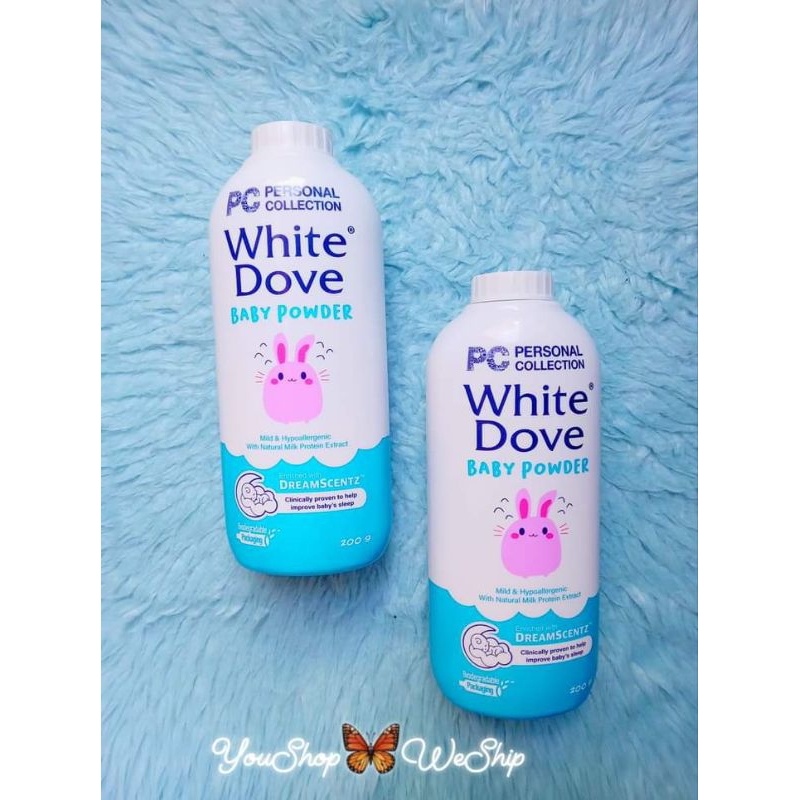 Personal Collection White Dove Baby Powder(200g) | Shopee Philippines
