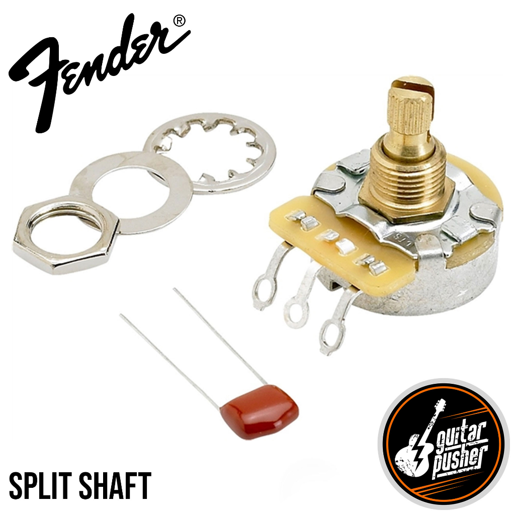 Fender Potentiometer, No Load, 3/8", Resistance: 250K | Shopee Philippines