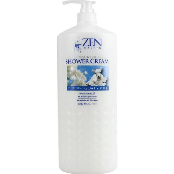 Zen Garden Deep Moisturizing Shower Cream (2100 mL) Whitening Goat's ...