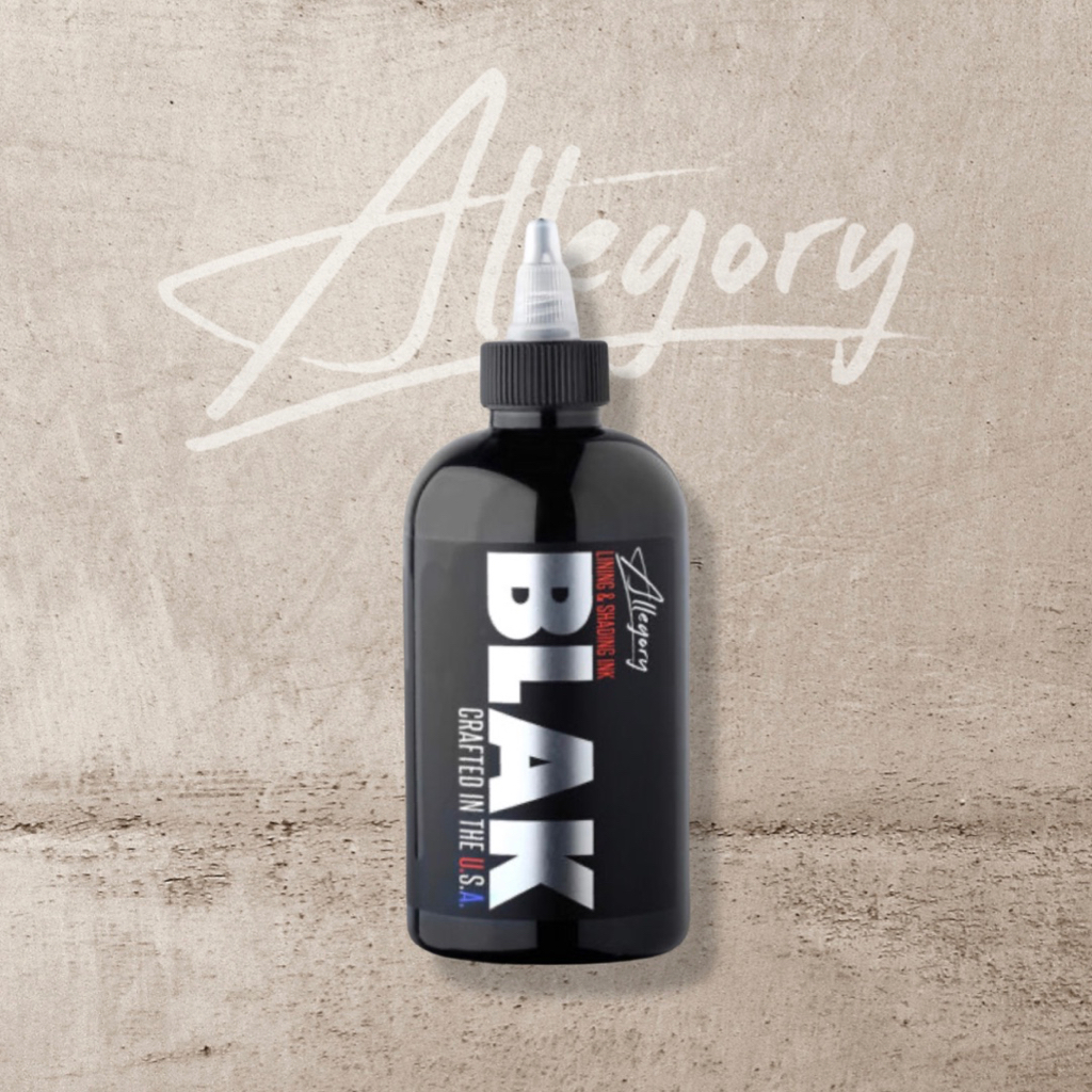 Allegory BLAK 8oz/Original USA-Tattoo Ink [ INKSpire Tattoo Supply ...