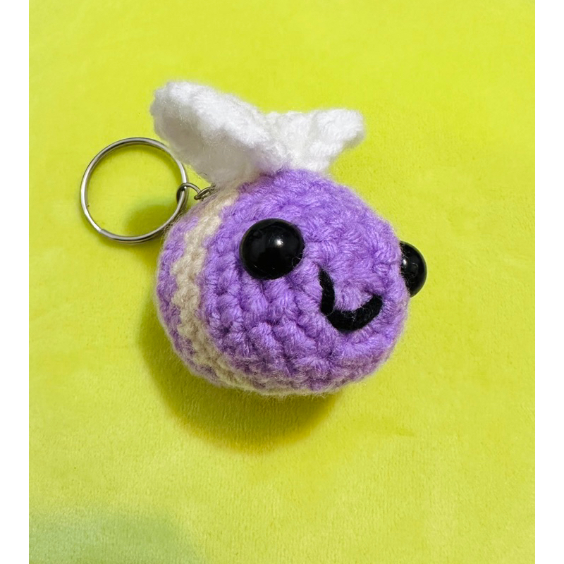 Cute Amirugumi ARMY Jr. Oppa Bee Crochet Keychain (DKTH) | Shopee ...