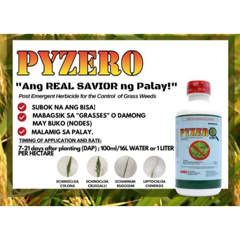 Pyzero 10EC Herbicide 500ml - FMC | Shopee Philippines