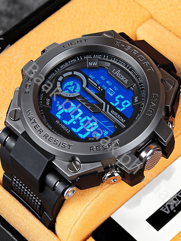 Lasika Sports LED Waterproof Digital Watch For Men Relo H-W9043 ...