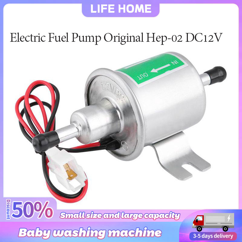 Electric Fuel Pump Original Hep-02 DC12V. danso.Suzuki Multicab F5A/F6A ...