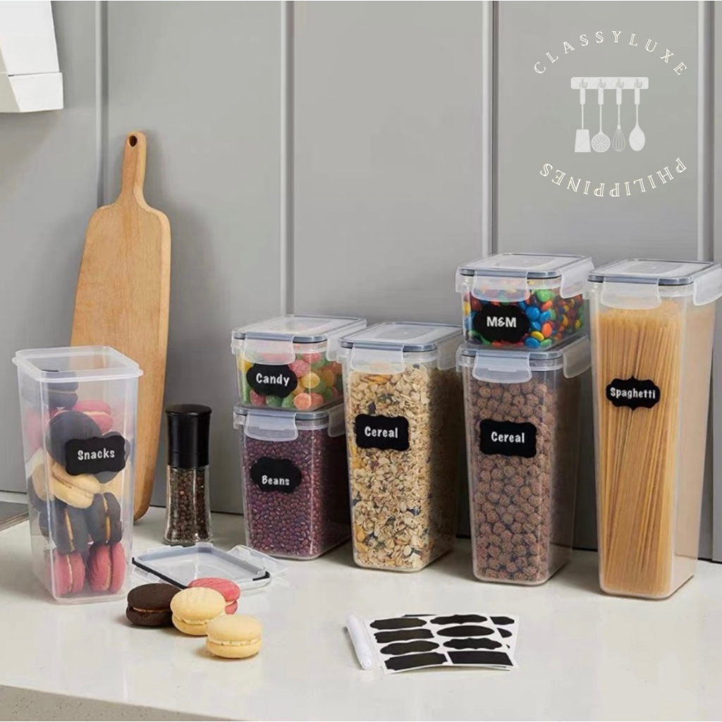 KITkitchen BPA Free Airtight Food Storage Containers Kitchen Grain ...