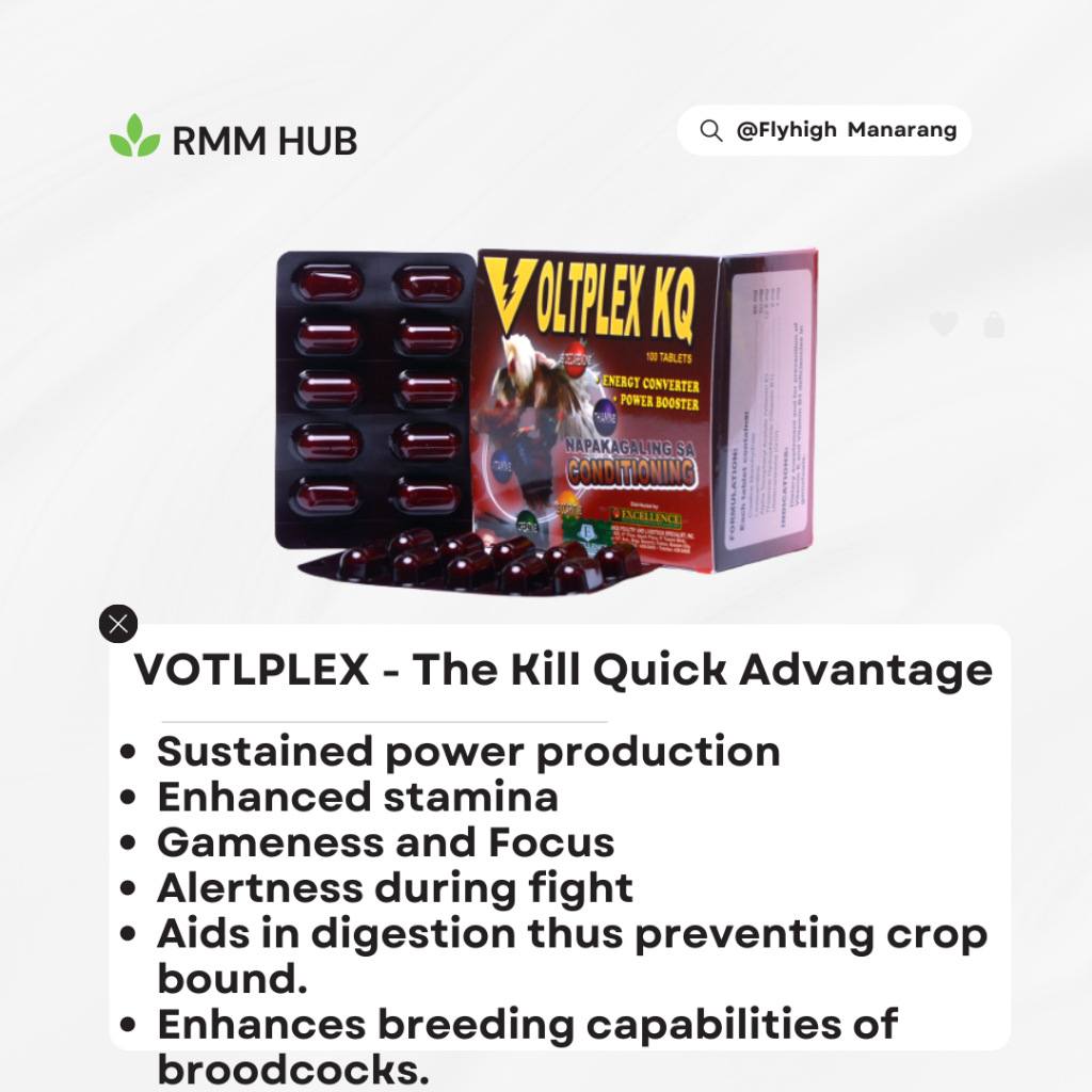Voltplex [EXCELLENCE] 1PC - RMM HUB | Shopee Philippines