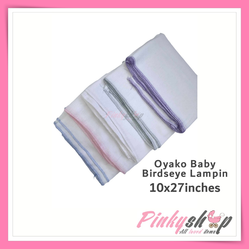 Oyako Baby Birdseye Lampin Cloth Diaper Newborn Baby Boy Girl Pack of 6 ...