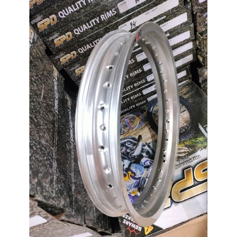 Rims 2.50x18 36 holes (Silver) SPD Alloy | Shopee Philippines