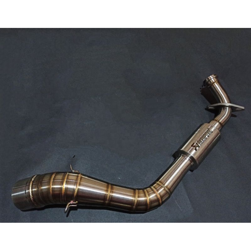 Akrapovic SC Project Full System Exhaust Pipes for NMAX V2 V2.1 / AEROX ...