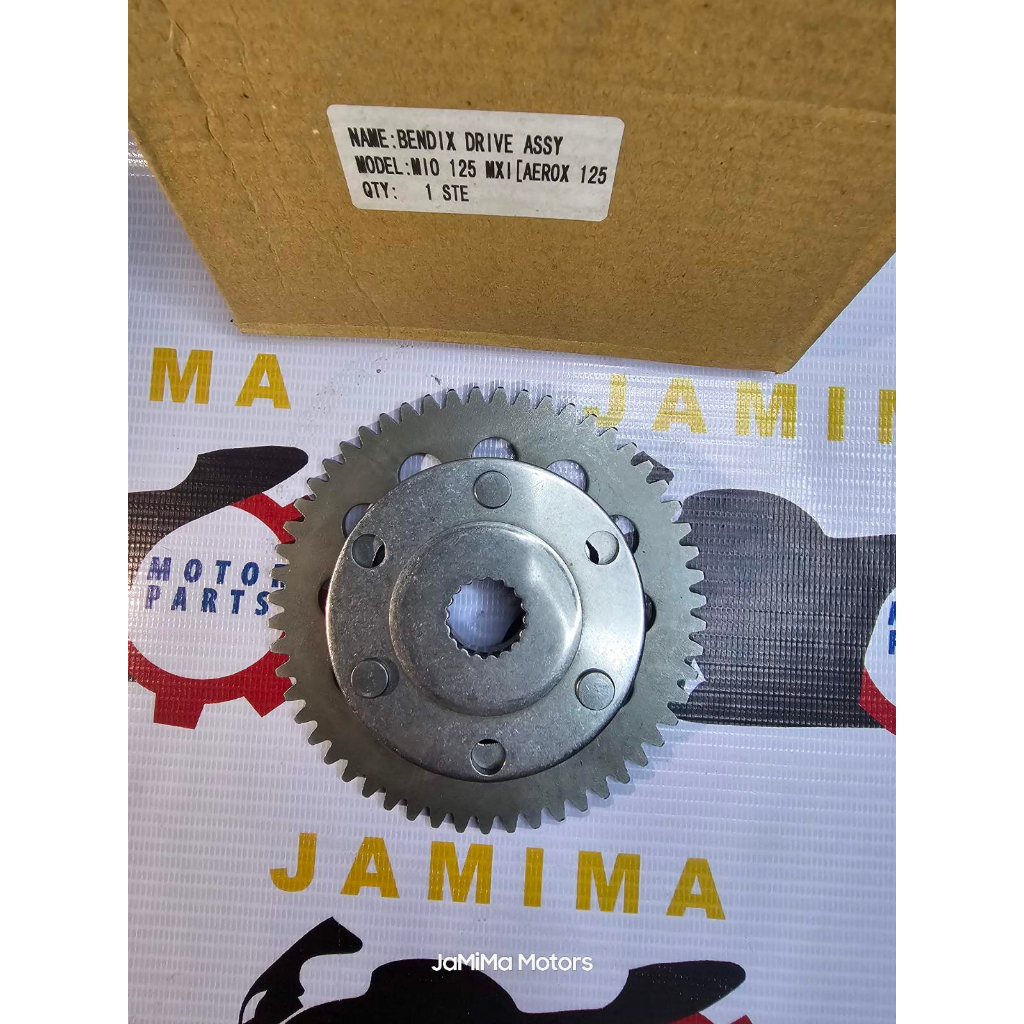 JMM BENDIX DRIVE ASSY WITH GEAR MIO 125 MX CARB YSK BRAND (556 ...