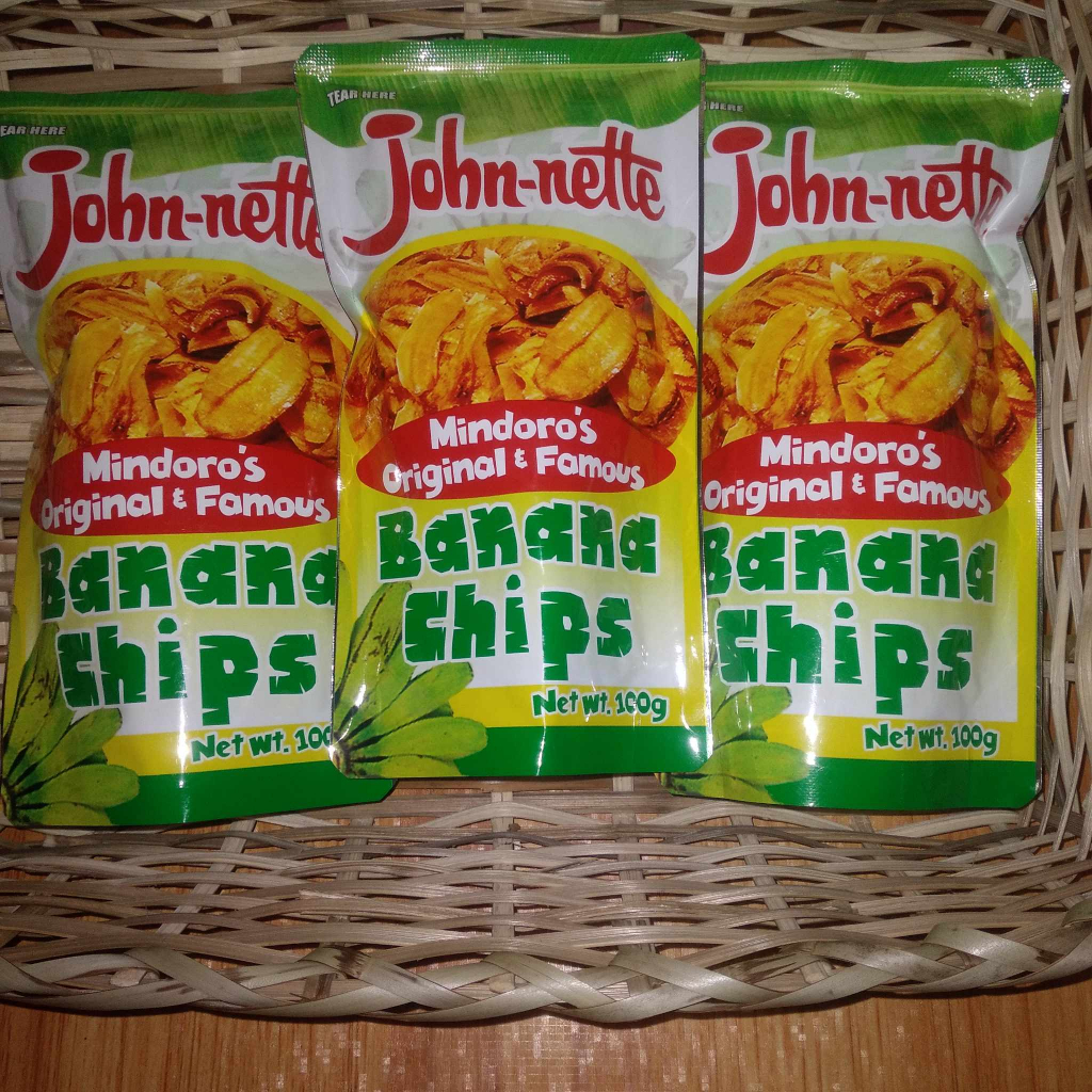John-Nette Best Seller Banana Chips Mindoro Crackers Pasalubong ...