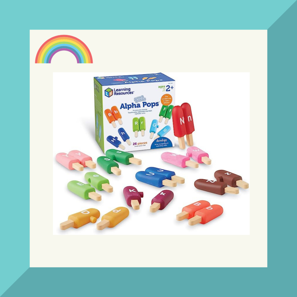 Learning Resources Smart Snacks Alpha Pops, Alphabet Matching & Fine ...