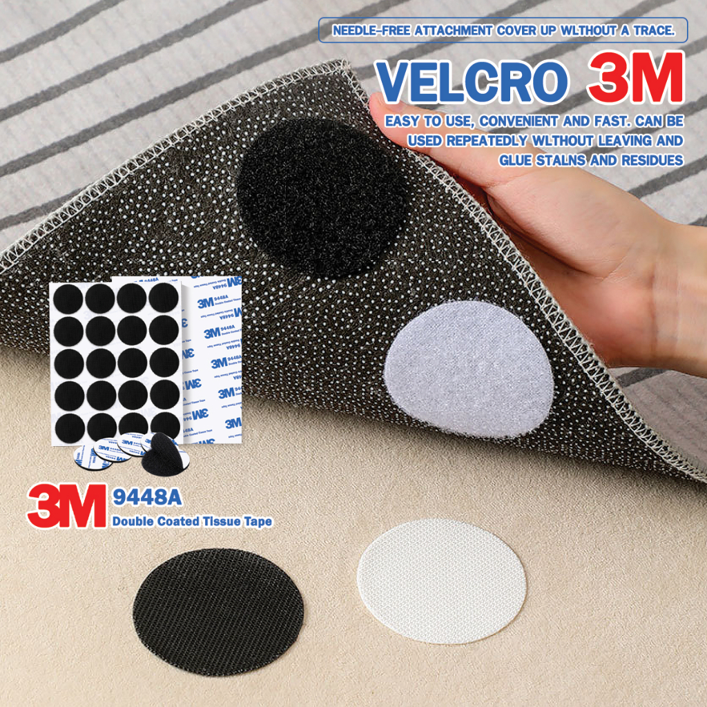 Velcro Dot Magic Tapes Self Adhesive 15/20/25/30mm Magic Tape Strong ...