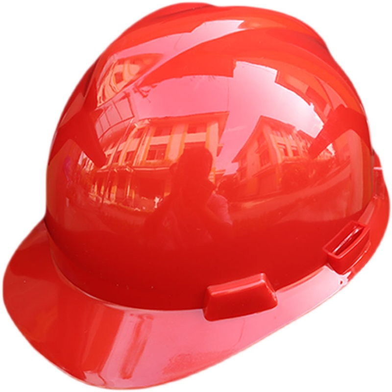 Blue Rae RED V Type Labor Protection Workers Hard Hat Safety Helmet ...
