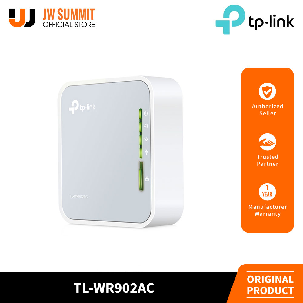 TP-Link TL-WR902AC AC750 Wireless Portable Travel Router | Shopee ...