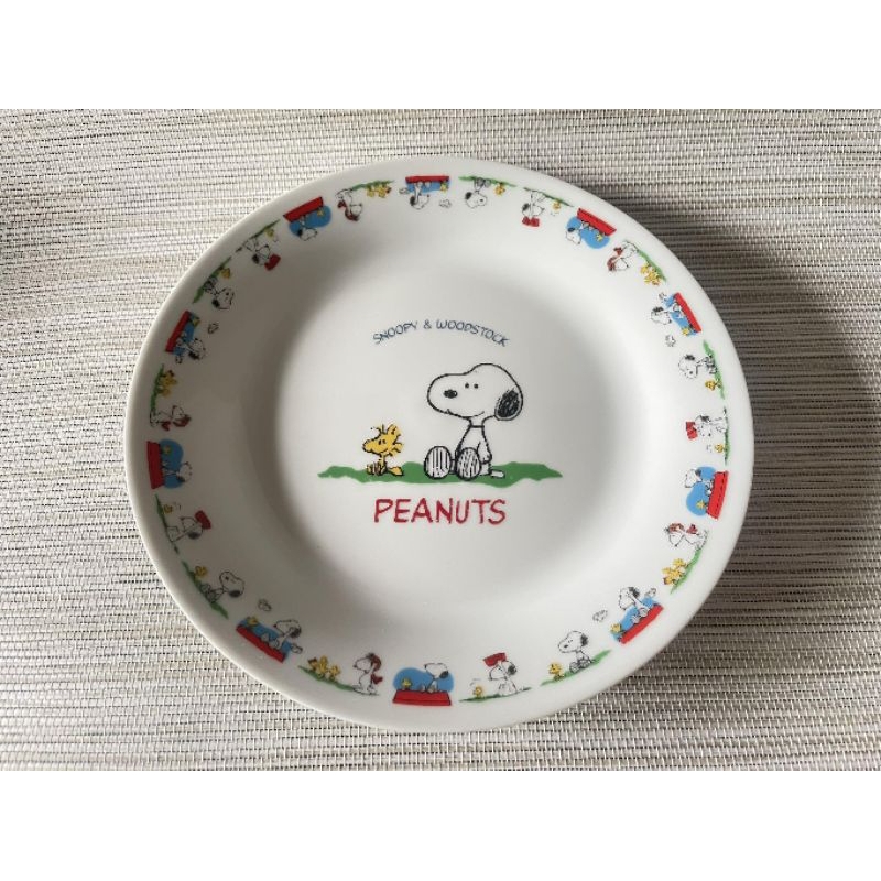 Vintage Snoopy Peanuts Pasta Dessert Plate | Shopee Philippines