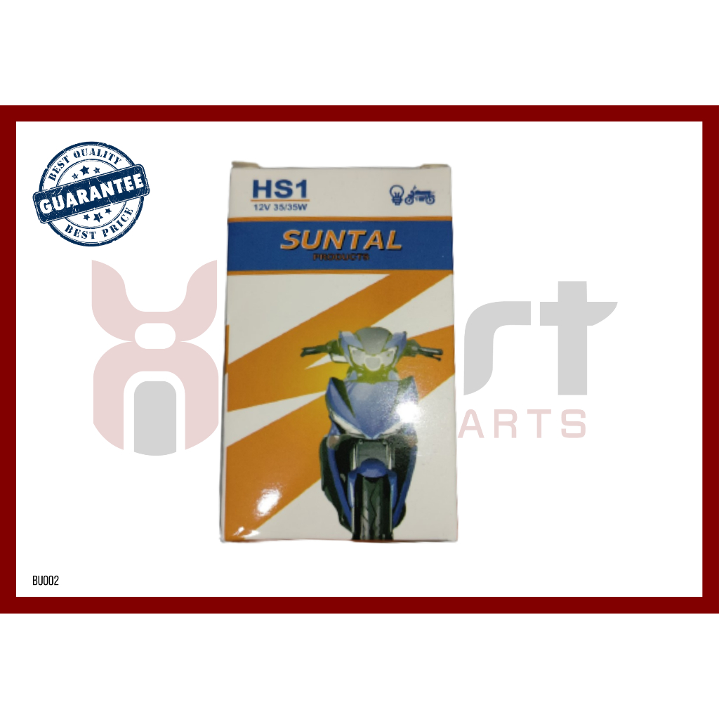 ORIGINAL SUNTAL HEADLIGHT BULB 12V 35/35W (FOR CT100/WIND125) / HALOGEN ...