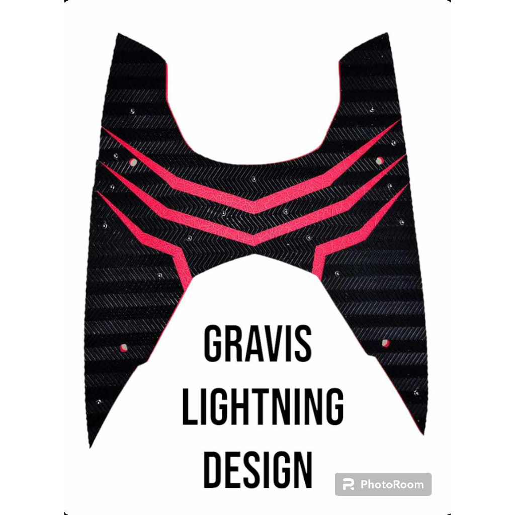 Mio Gravis v1 2019-2022 Rubber Matting Lightning Design with stainless ...