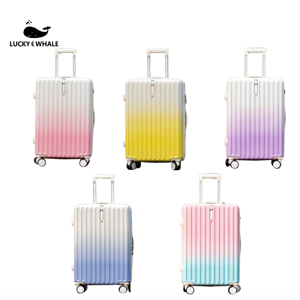 Korean Upgrade two-color luggage/suitcase 20-26 inch trolley case ...