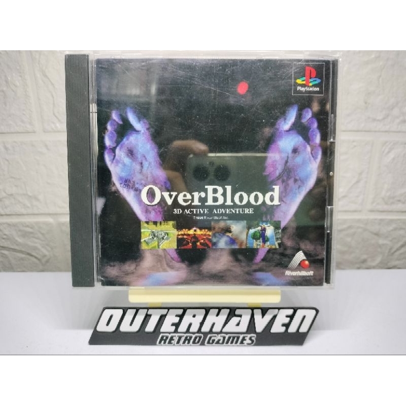 PS1 OverBlood 3D Active Adventure NTSC J (Standard Edition) | Shopee ...