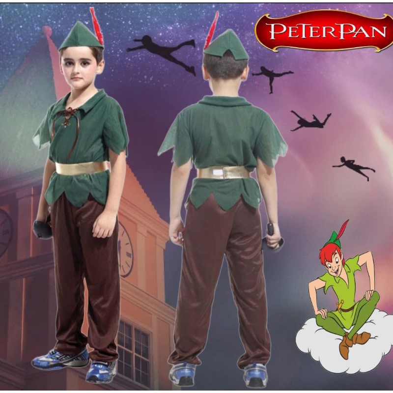 Peter Pan Costume for kids | Shopee Philippines