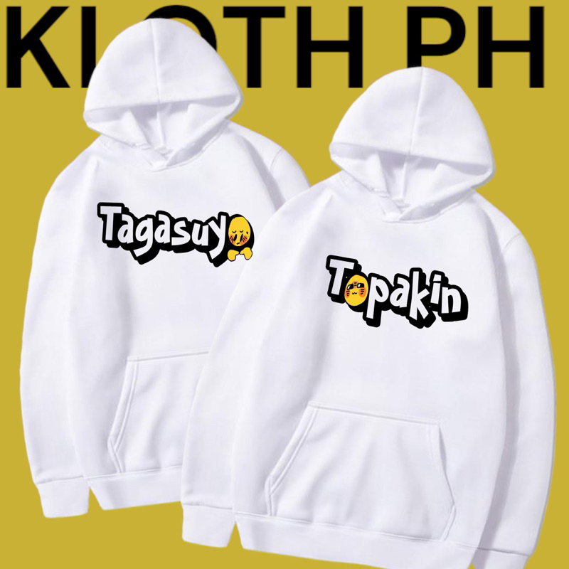 TOPAKIN TAGASUYO COUPLE HOODIE JACKET LONGSLEEVES HOODED | Shopee ...