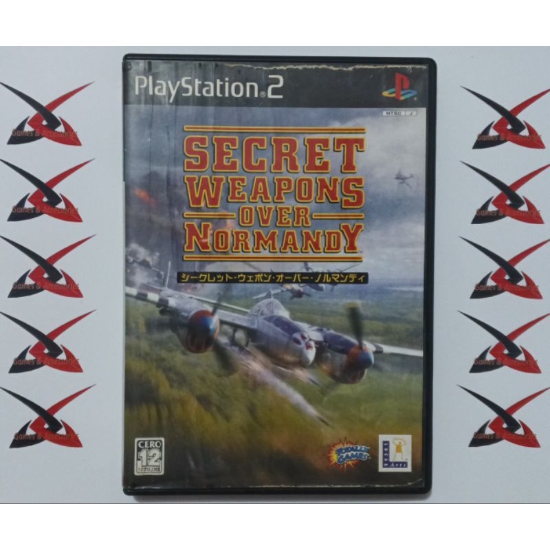 PS2 PlayStation 2 Game Secret Weapons over Normandy NTSC-J JAPANESE ...
