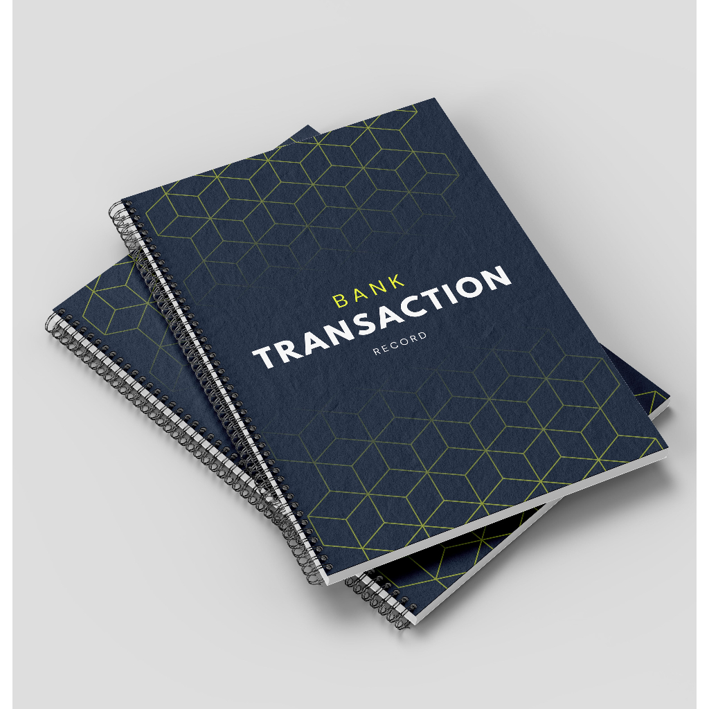Bank Transaction Record Book: Track Your Deposits and Withdrawals ...