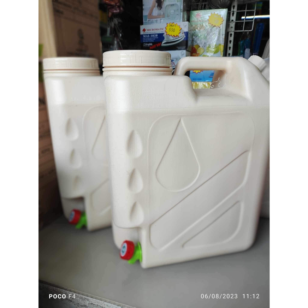 Aesthetic Water Container 20 Liters (BEIGE) | Shopee Philippines