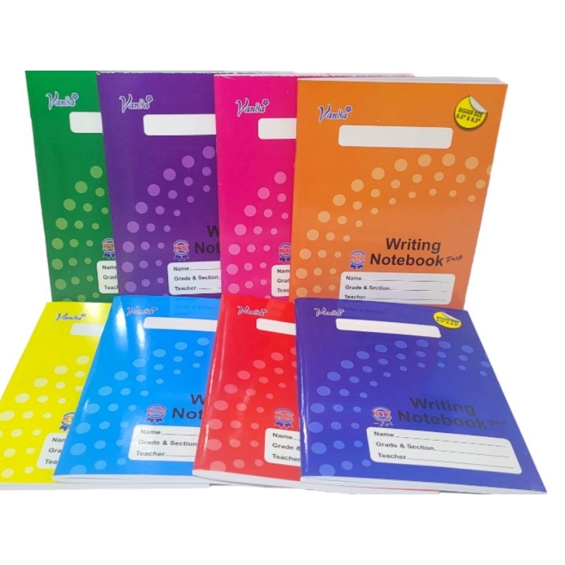 Vanda K12 Notebook for Kinder/ Nursery/ Daycare/ Preparatory- Bigger ...
