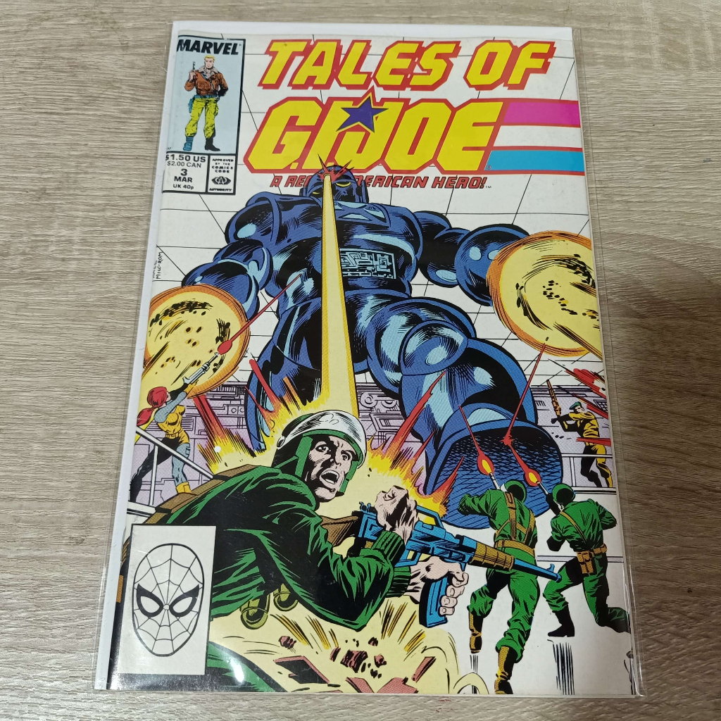 Tales of GI Joe #3 (Marvel comics 1988) - VF condition | Shopee Philippines