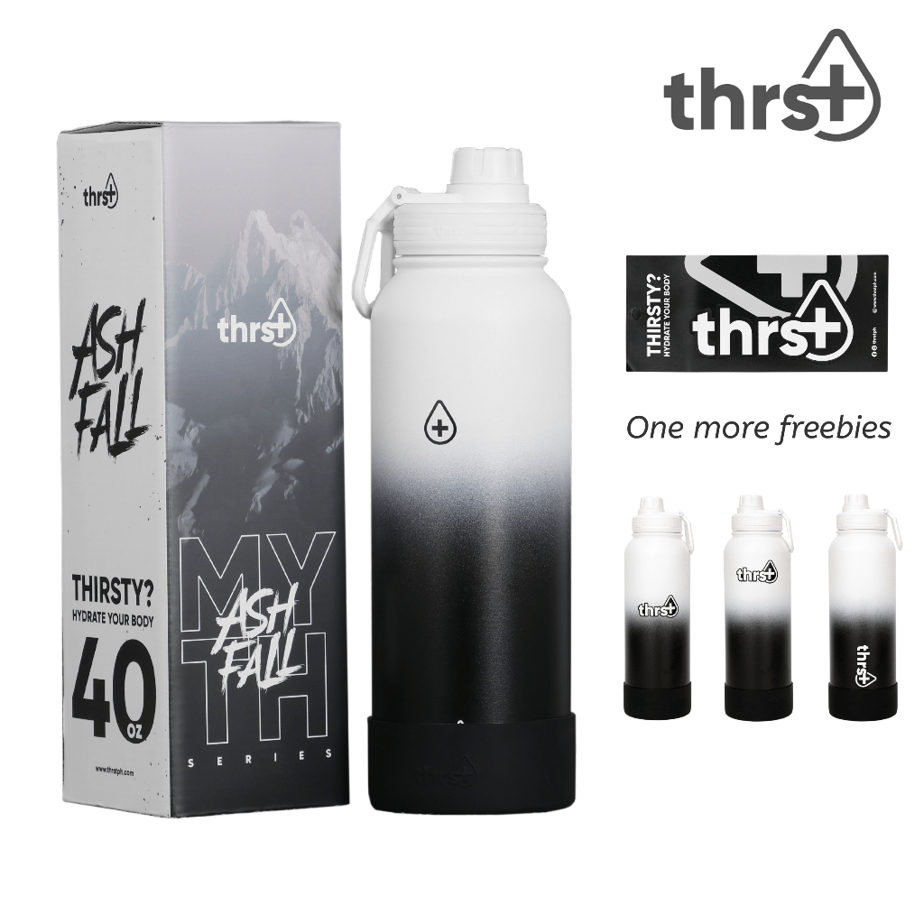 Thrst flask(22oz/40oz) with Spout Lid Vacuum Insulated StainlessSteel ...