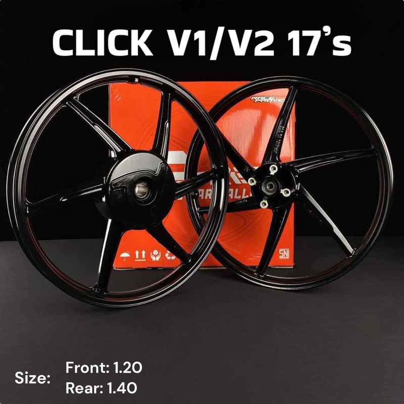 G-REN MAGS CLICK 125/ 150 (V1 / V2 ) BY 17 GR6 | Shopee Philippines