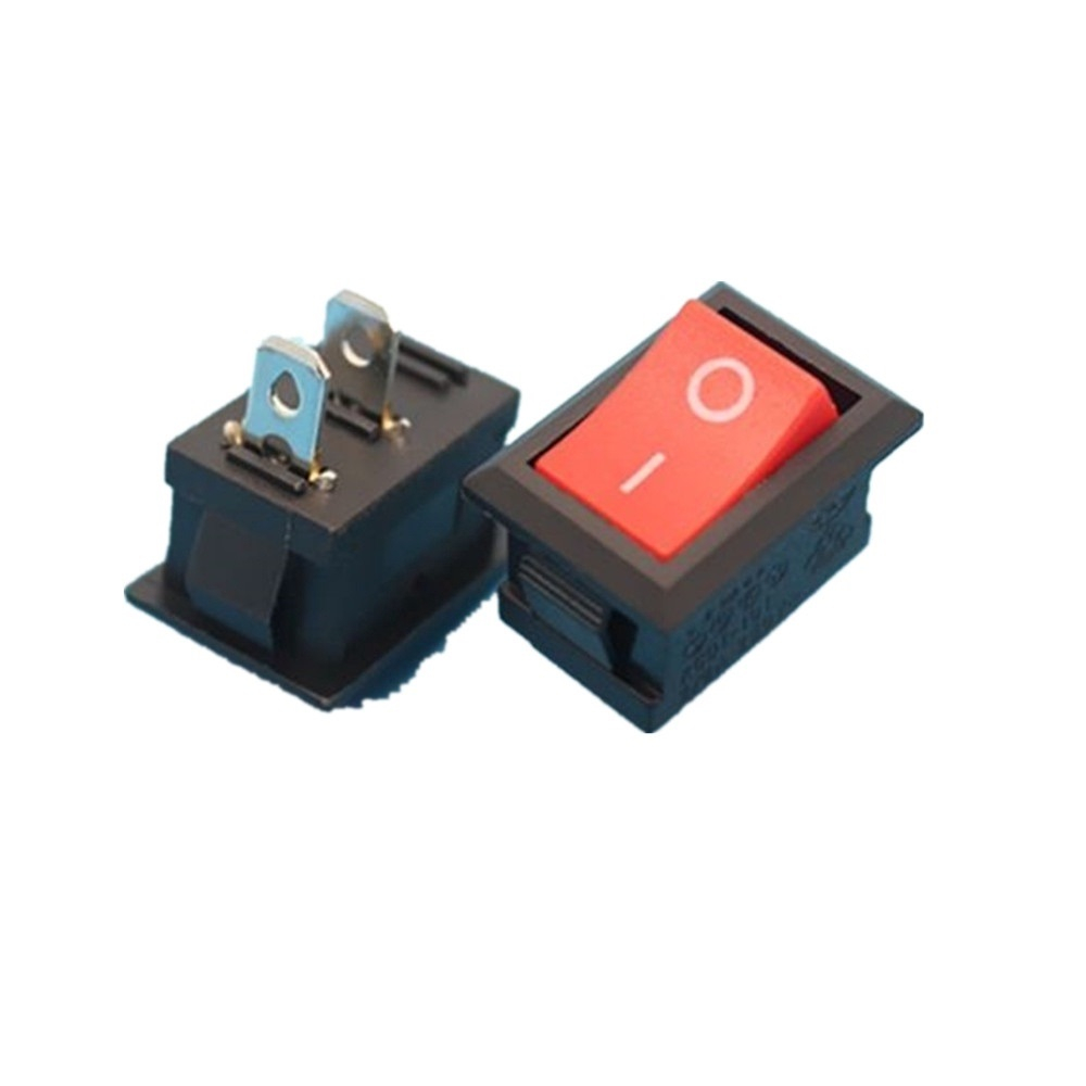 KCD1-101 Rocker Switch 15x21mm AC 6A 250V On/Off Switch 2pin | Shopee ...