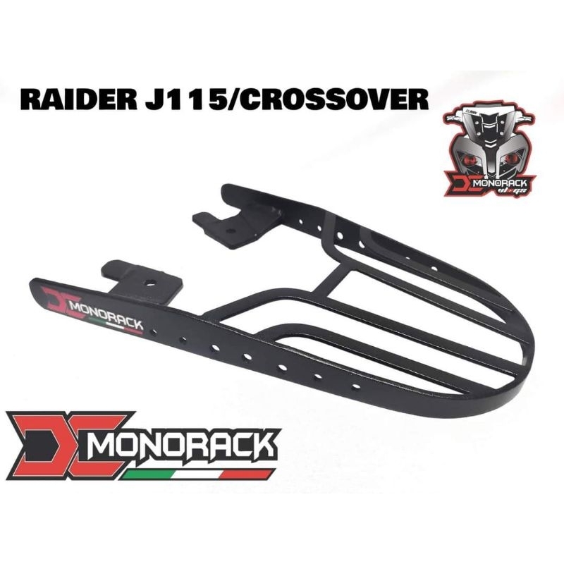 DC MONORACK FOR RAIDER J 115/CROSSOVER | Shopee Philippines