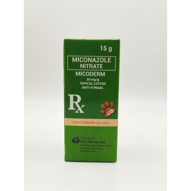 Micoderm | Anti-Fungal Topical Lotion for Pets | 15g | Shopee Philippines