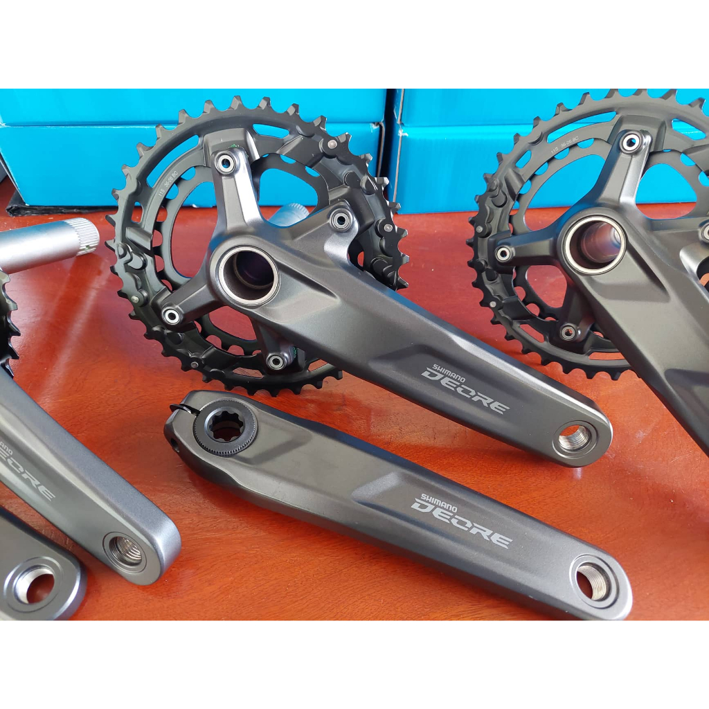 Shimano Deore M5100 crank, 2x, 36-26T with box | Shopee Philippines