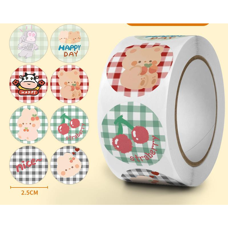 500pcs cartoon cute Bear Series diy Sticker for Journal Seal ...