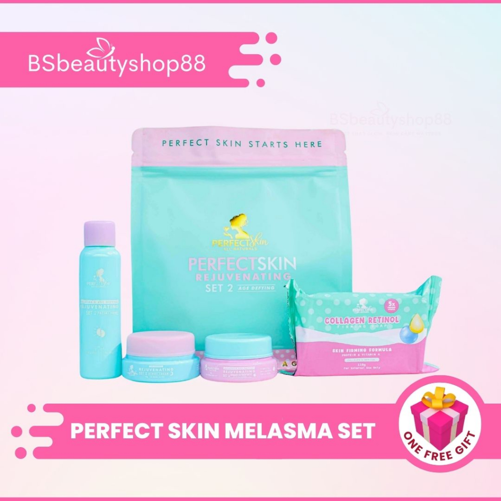 PERFECT SKIN ANTI MELASMA | ACNE SET | Shopee Philippines