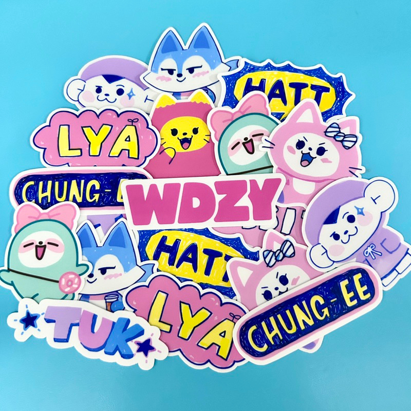 11pcs ITZY WDZY Sticker Pack Kpop Vinyl Stickers WATERPROOF SET ...