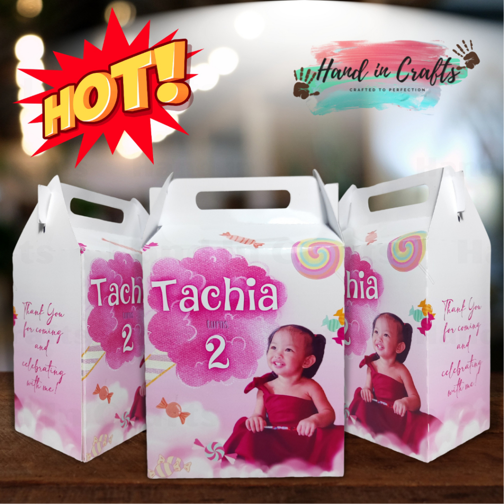 Customer Requested Designs Personalized Loot Box Candy Box Party ...