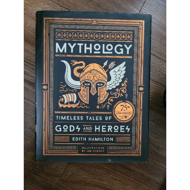 Mythology Illustrated Ver. Edith Hamilton | Shopee Philippines