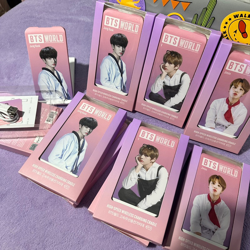 BTS WORLD WIRELESS CHARGER | Shopee Philippines